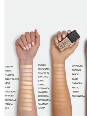 NARS | Makeup | Nars Foundation Light 375 Bruges Unauthorized Red ...